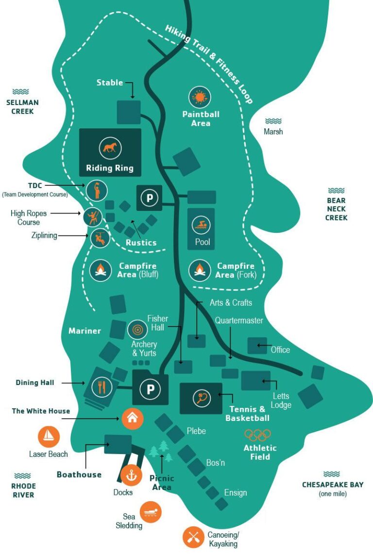 Camp Letts Location & Directions | YMCA DC